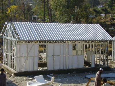 China AU/USA/CE Light Steel Prefab System Kit Form Prefabricated House Fast Construction for sale