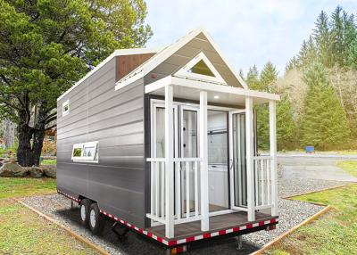 China AS / US Pre Fab Tiny Homes On Trailer Ready To Ship With Bath for sale