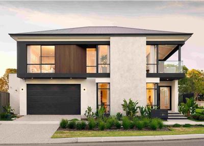 China EUA Casas pré-fabricadas de luxo Villas Casas pré-fabricadas modernas de aço leve à venda