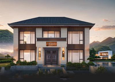 China Casa pré-fabricada com telhado moderno. à venda