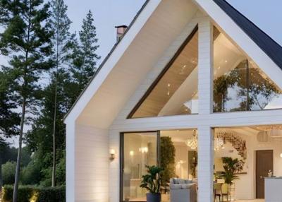 중국 Au/USA 표준 경철 프레임 프리팩트 하우스 목재 하우스 리조트 벙글라우 판매용