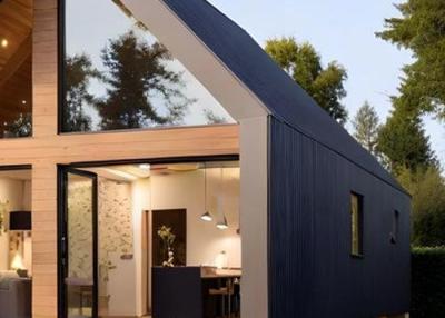 중국 홍보 Airbnb 중국 삼각형 지붕 전조 주택 모듈형 오두막 소형 주택 판매용