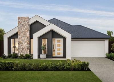 중국 가공 가공 집 가공 집 건물 가벼운 철강 가공 집 아름다운 목재 벙글라우 판매용