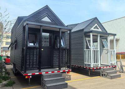 China Prefab Modular Homes Mobile Tiny House On Wheels For Camping for sale
