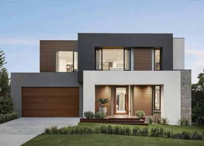 China Luxury Prefabricated Fully Assembled House Villa Double Wide Mobile Homes 4 Bedroom for sale