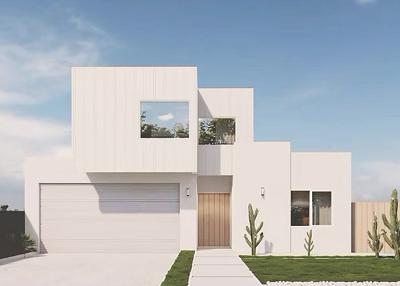 China Australian Standards Prefab Villa Customizable Steel Home Kits Modular Steel Kit Homes for sale