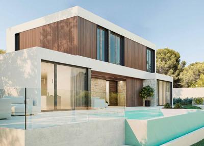 중국 오스트레일리아 표준 프리팩 라이트 스틸 프레임 하우스 빠른 조립 맞춤형 외관 벽 클래싱 50mm ALC 패널 판매용