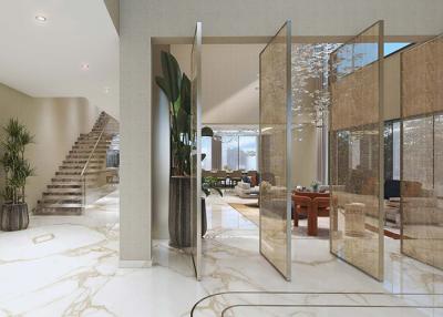 China Moderne Fertighausvillen mit hoher Decke | Anpassbares & erschwingliches Modulhaus zu verkaufen