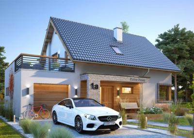 중국 LGS 주택: 현대 프리팩 스틸 프레임 주택 4 침실 럭셔리 빌라 판매용