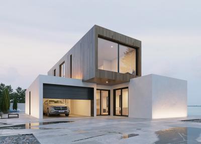 China Premium Light Steel Frame China Prefabricated House Villas Modular Houses Kits for sale