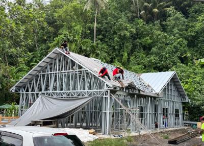 중국 미국 표준 단독 주택 조립식 럭셔리 경량 강철 프레임 하우스 모듈러 판매용