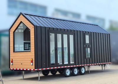 China AS/US Light Steel Frame Tiny House On Wheels For Sale DEEPBLUE SMARTHOUSE for sale