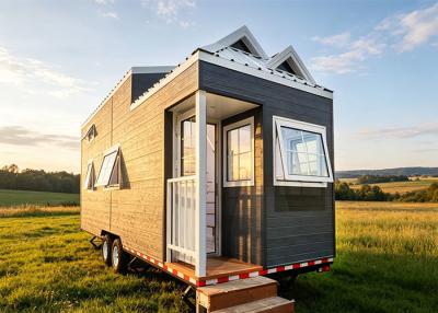 China Prefabricated Modular Tiny House Expandable Cabin With Interior Decoration For Airbnb Motorhome for sale