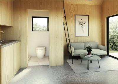 China Single Family Exquisite Light Steel Frame House Design For Seaside Vacation Homes for sale