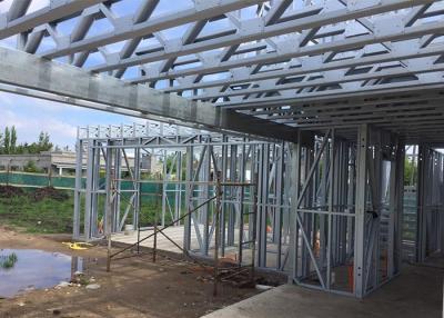 China Security Steel Prefabricated Homes / Modern Prefab Homes 8mm Pvc Ceiling Panel Ceiling for sale