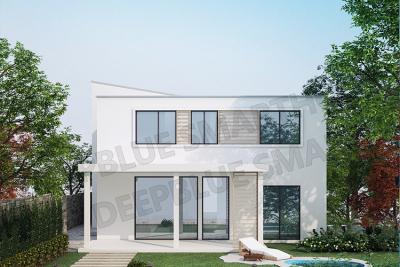 Китай Энергосбережение Доступные предварительно сконструированные модульные комплекты для дома Стальная структура Вилла Предварительно сконструированные виллы продается