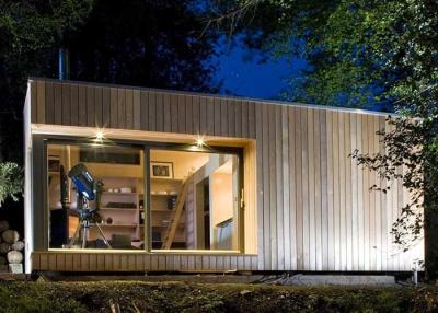 China Light Gauge Steel Frame Prefabricated Office Fire Proof Garden Studios Backyard Tiny homes for sale