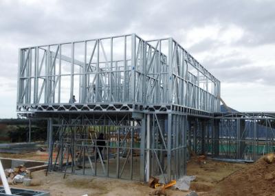 China Low Cost Light Gauge Steel Frame Prefab Modular Homes Two Story Houses Manufactured In China for sale