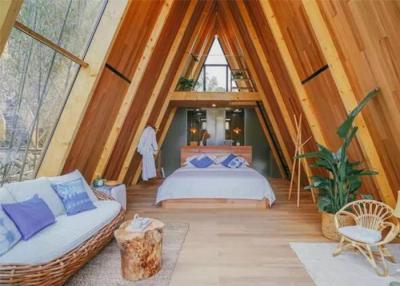 Cina Corredi prefabbricati della Camera, bungalow leggero moderno della pagina d'acciaio, casa del triangolo del centro di villeggiatura, casa mobile, casa di legno in vendita