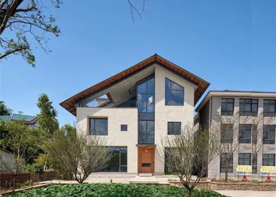 Chine Économie d'énergie Villa préfabriquée à 2 étages en acier léger Bâtiments préfabriqués à vendre