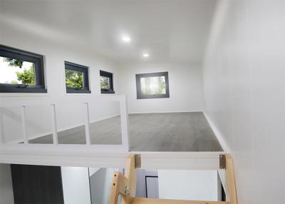 China AS/NZS Light Steel Prefabricated Home Ready to Ship Tiny House On Wheels With 2 Bedroom for sale