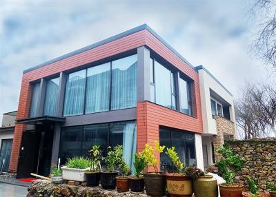 China Heat Prefab Villa Modular Home Kit With Ligth Steel Frame ICC EN-1090 for sale
