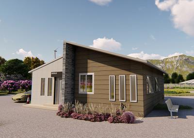 Chine Maison à structure en acier mobile solide /Mural en acier léger de 2 étages Villa de luxe à vendre