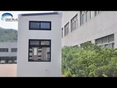 Casa minúscula pré-fabricada da construção de aço de Mini House Modular Prefabricated Light nas rodas