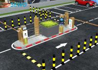 China SEWO-T800 Automatic Smart Parking System with License Plate Recognition - 1360x360x260mm Dimensions, -30℃ to 70℃ Operating Range for sale