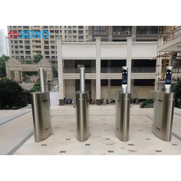Quality Intelligent Pedestrian Barrier Gate Turnstile For Residential Gate Access for sale