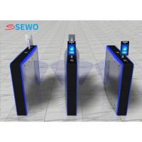 Quality Qr Code Barcode Scanner Turnstile Pedestrian Access Control System Management for sale