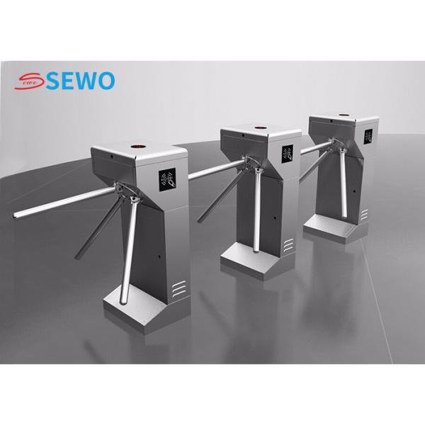 Quality Subway Vertical Tripod Turnstile Gates Pedestrian Access Control System 30people for sale