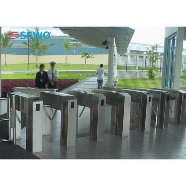 Quality SUS304 Electronic Security Tripod Barriers For Access Control for sale