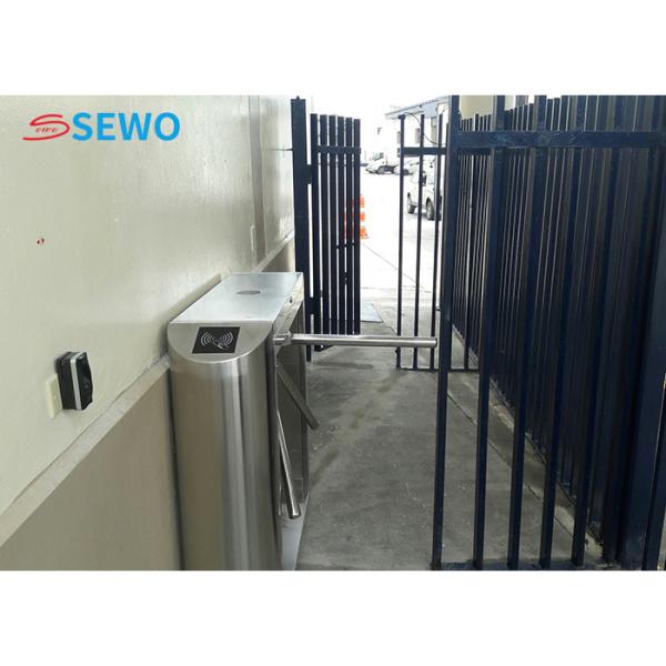 Quality Automatic RFID Tripod Turnstile Entrance Access Control And Exit Machine for sale
