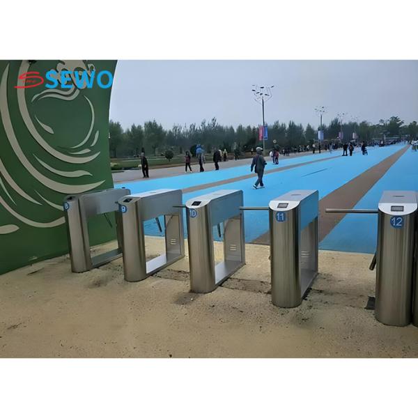Quality Electronic RFID Tripod Turnstile Access Control For Tourist Attractions for sale
