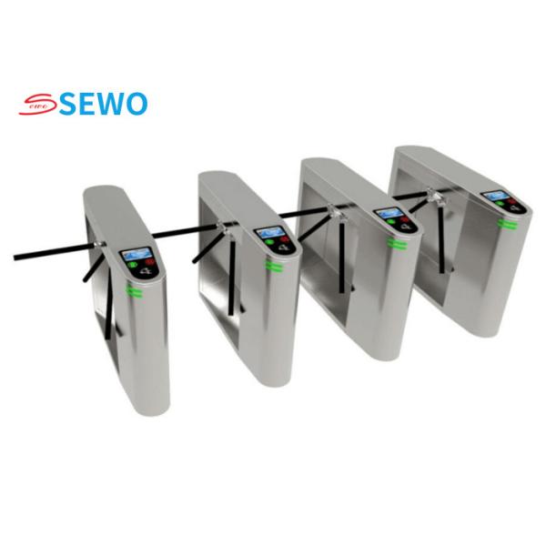 Quality High End Tripod Turnstile Gate 45people/min Mechanical Turnstile for sale