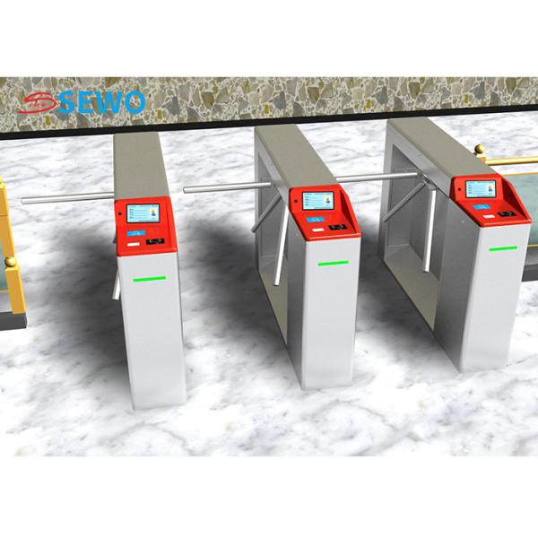 Quality Scenic Spot Ticket Checking Tripod Turnstile Gate Entrance For People Passing for sale