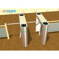 Quality Semi Automatic Pedestrian Bridge Gate Tripod Turnstile Access Control System for sale