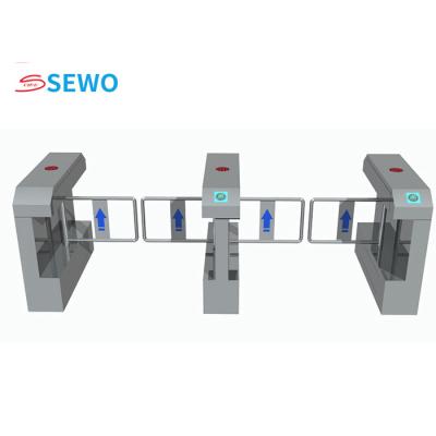 China 20-60 people/minute Train Station Turnstiles With Pedestrian RFID Access Control System for sale