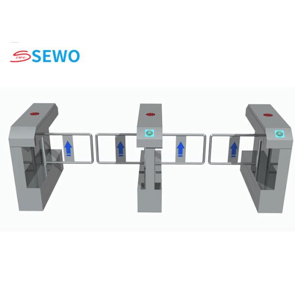 Quality Electronic Turnstile Gates AC220V Pedestrian Security Turnstiles For Office for sale
