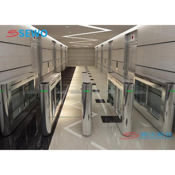 Quality High Security Entrance Barrier Gate Turnstile For Commercial Building for sale