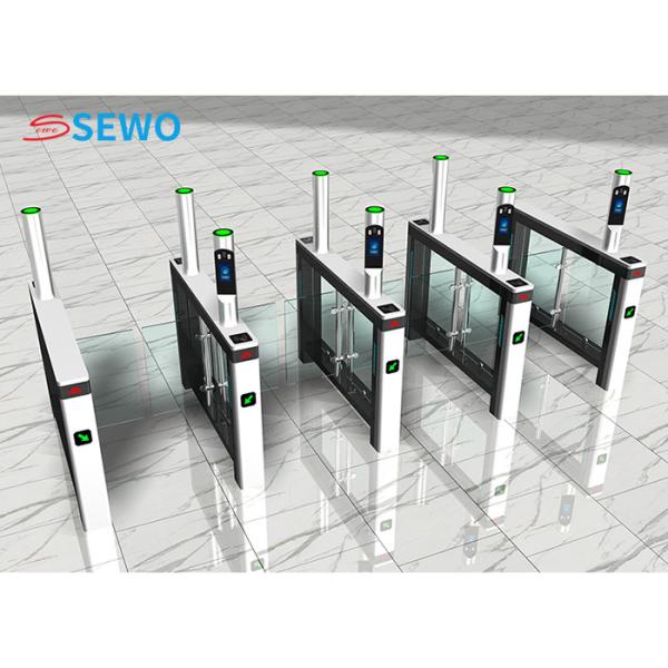 Quality RFID Swing Gate Barrier Access Control Turnstile Gate With RFID IC ID Card Reader for sale