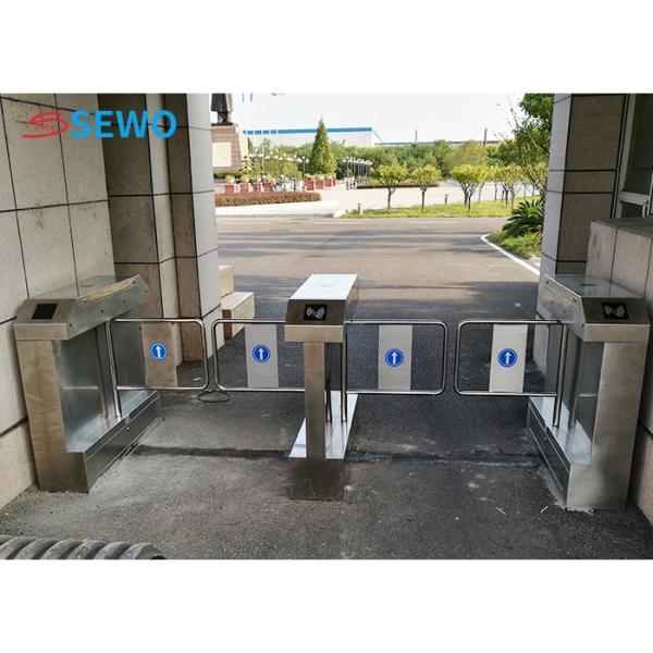 Quality Electronic Turnstile Gates AC220V Pedestrian Security Turnstiles For Office for sale
