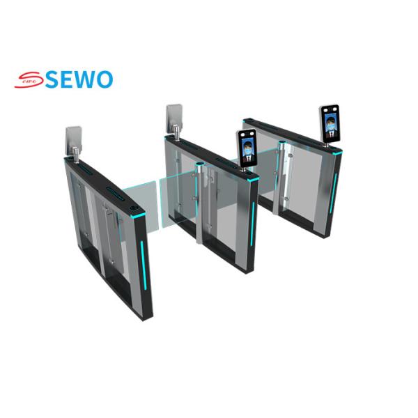 Quality High End Speed Gate Turnstile 40people/min Pedestrian Access Control Turnstile Gate for sale