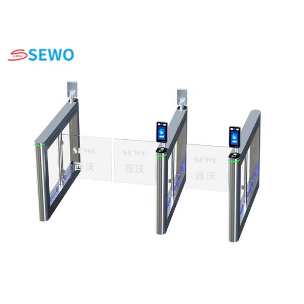 Quality High Security Entrance Swing Gate , Facial Recognition Turnstile Access Control for sale
