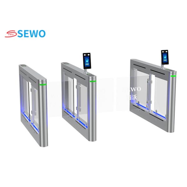 Quality High Security Entrance Swing Gate ,  Facial Recognition Turnstile Access Control for sale