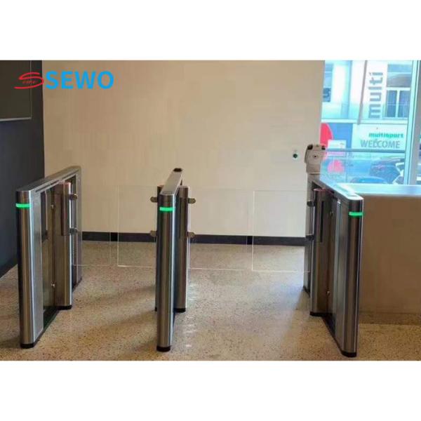 Quality Automation Speed Gate Turnstile Facial Recognition Pedestrian Barrier Gate for sale
