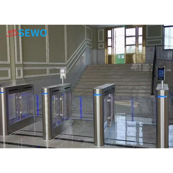 Quality Fully Automatic Pedestrian Turnstile Gate Access Control For Residential Apartment for sale