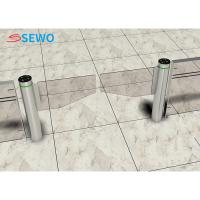 Quality Supermarket Entrance Swing Barrier Gate , Security Entrance Swing Gate Access for sale