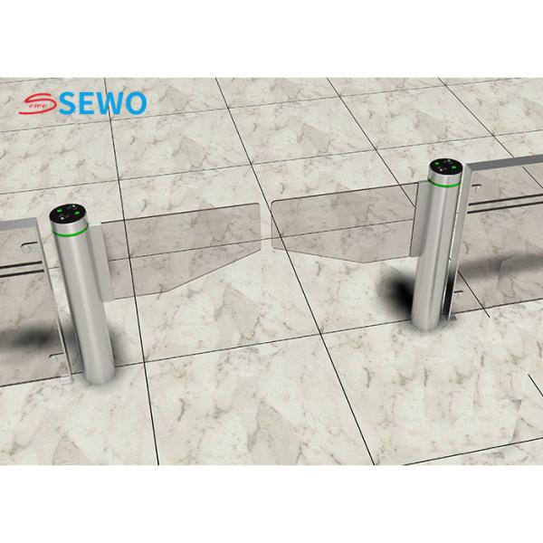Quality Supermarket Entrance Swing Barrier Gate , Security Entrance Swing Gate Access Control System for sale
